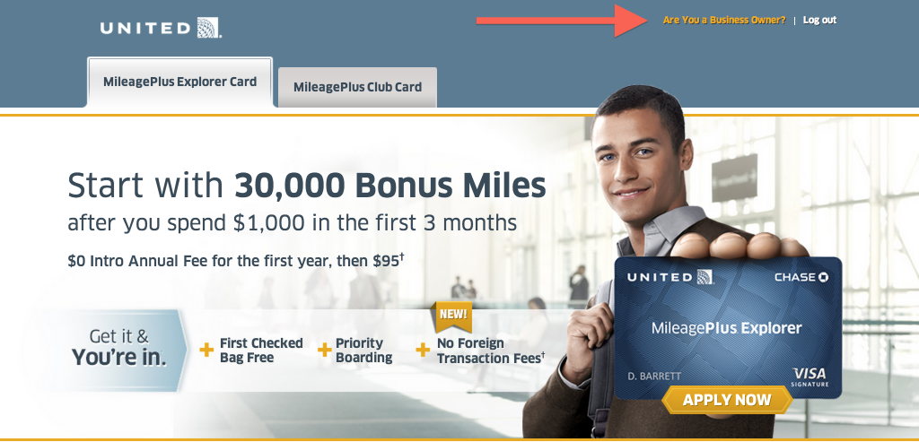 Credit Cards to Consider: United MileagePlus Business Card - Running ...