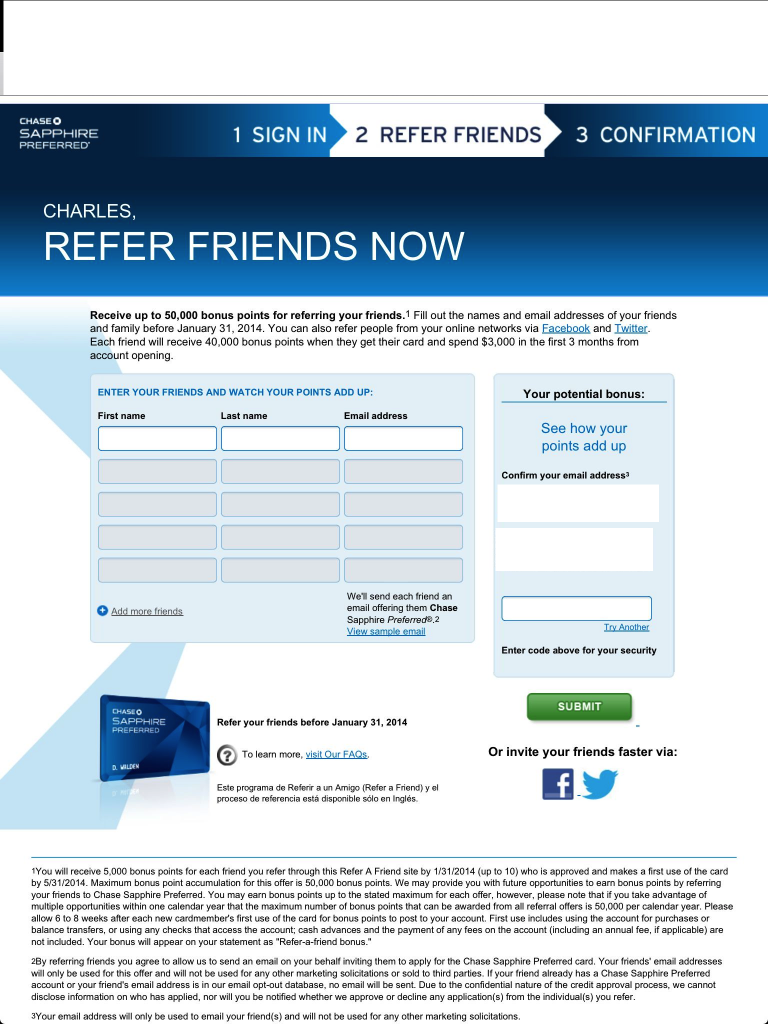 Earn 5,000 Ultimate Reward Points by Referral - Running with Miles