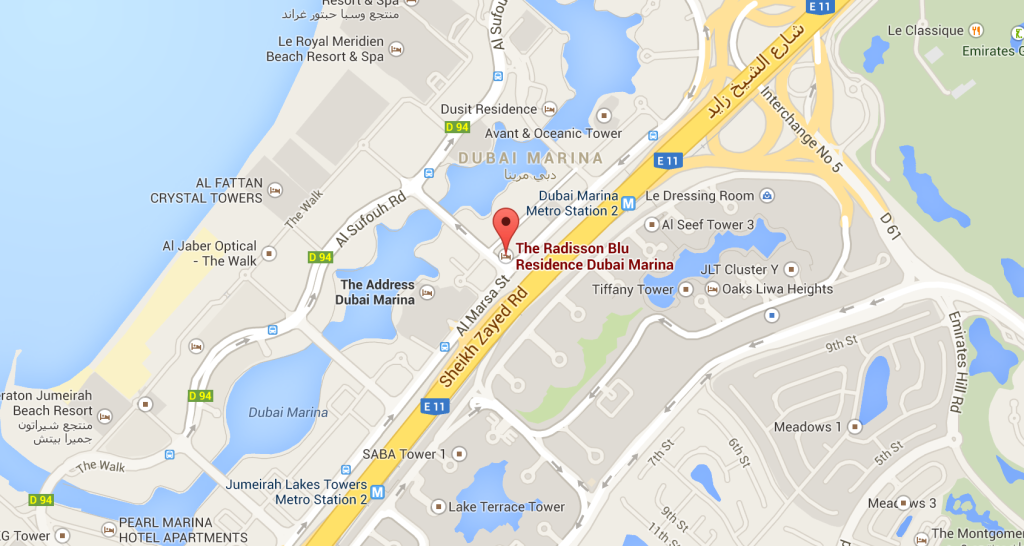 Radisson Blu Residence Dubai Marina Review - Running with Miles