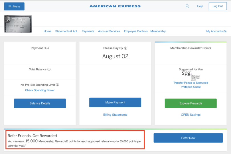 The New, Simple Way to Get American Express Referral Links - Running ...