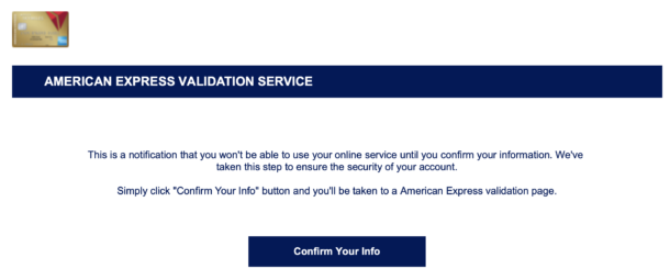 Be Careful of This Fake "Amex" E-Mail That Warns of Account Closure ...