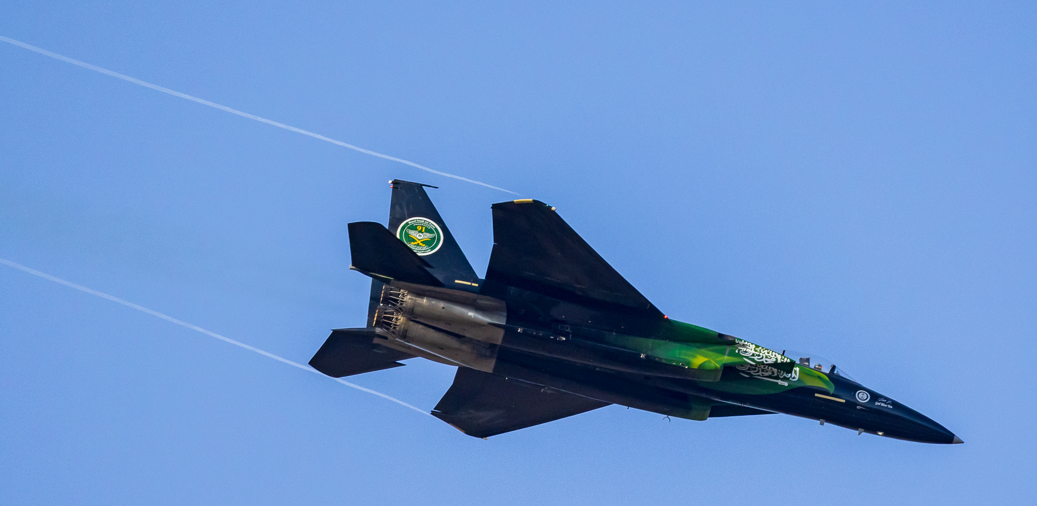Pics of the Week: Royal Saudi Air Force F-15 Fighter Jet - Running with ...