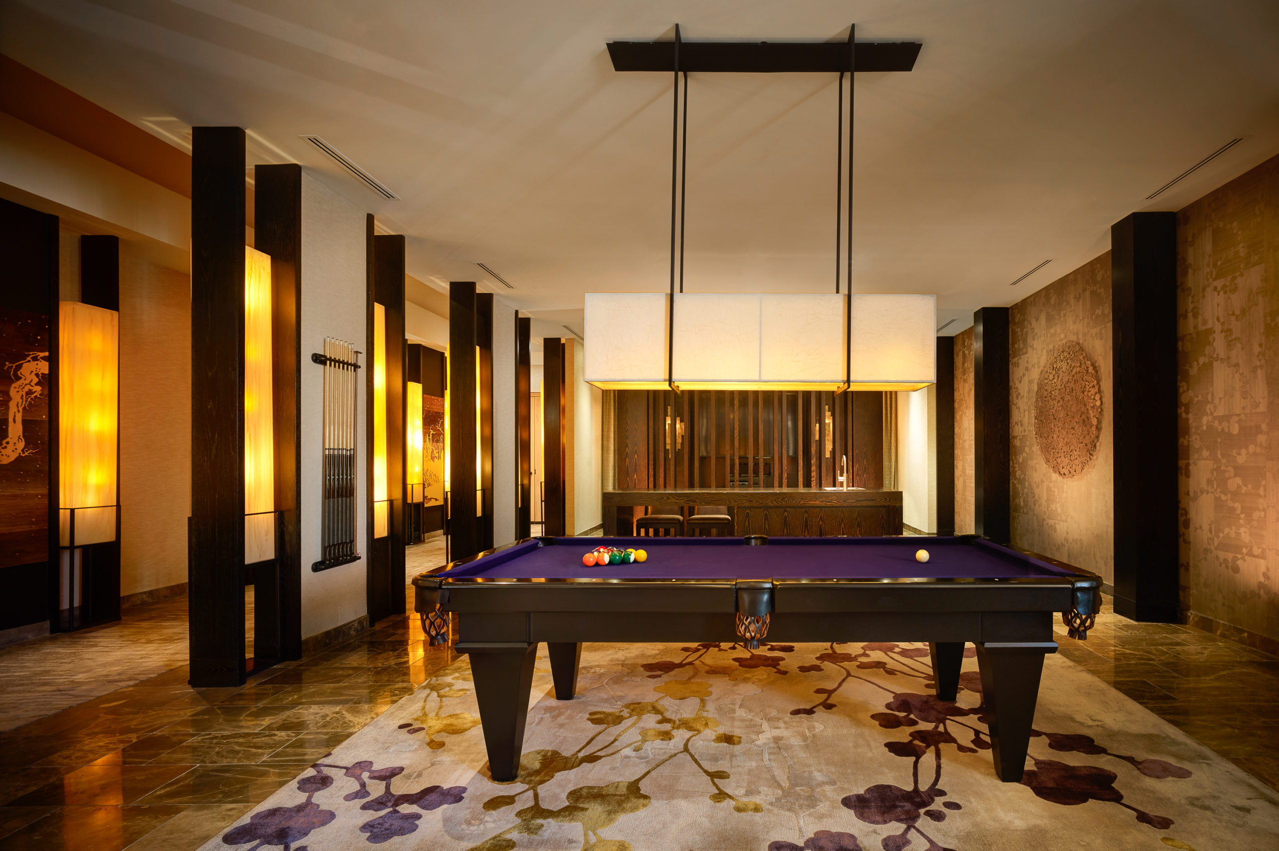 007-NCP-Nobu Villa-Pool Table - Running with Miles